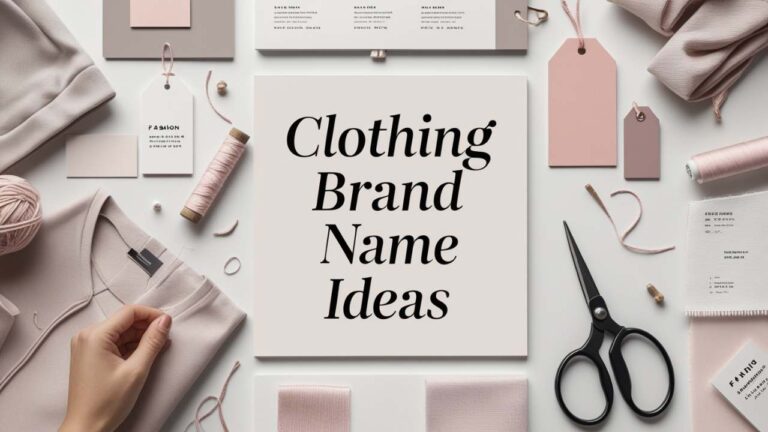 500+ Stylish & Unique Clothing Brand Name Ideas for 2025